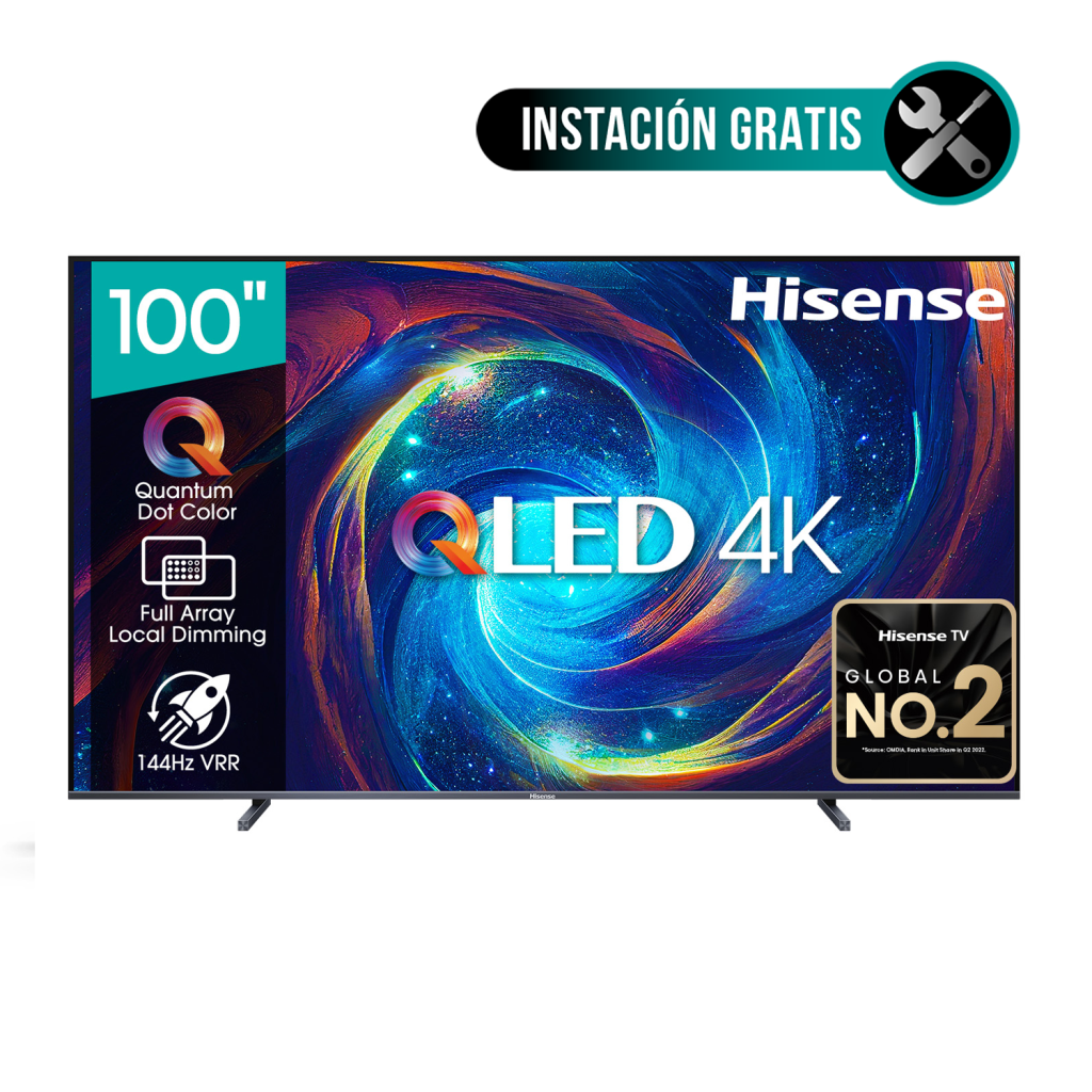 Smart TV ULED Mini-LED 55U8N – Hisense